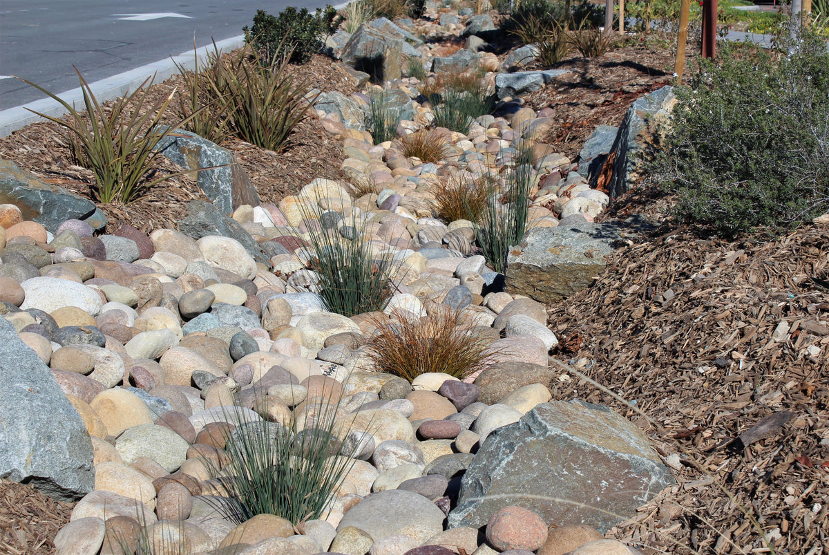 Dry Streambed Projects Install Ideas | Online Stone Solutions